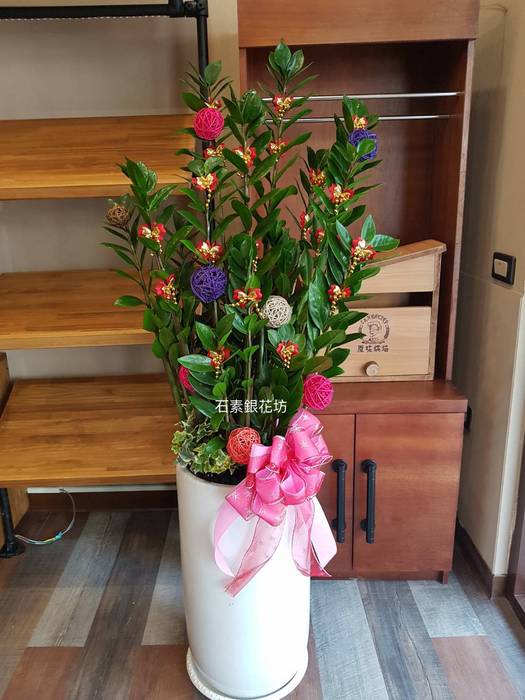 金錢之樹-金錢樹盆栽 - 石素銀花坊 台中花店